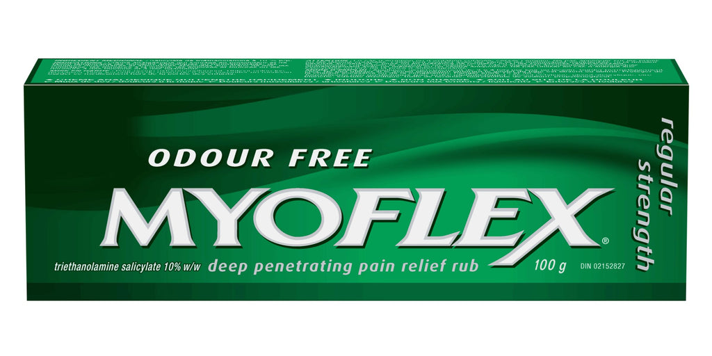 Bayer Myoflex Odour Free Regular Pain Relief Rub (100 g) – CanOutlet.com
