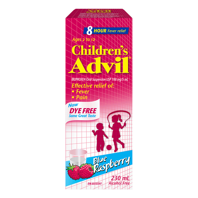 Children's Advil Blue Raspberry 230ml – CanOutlet.com