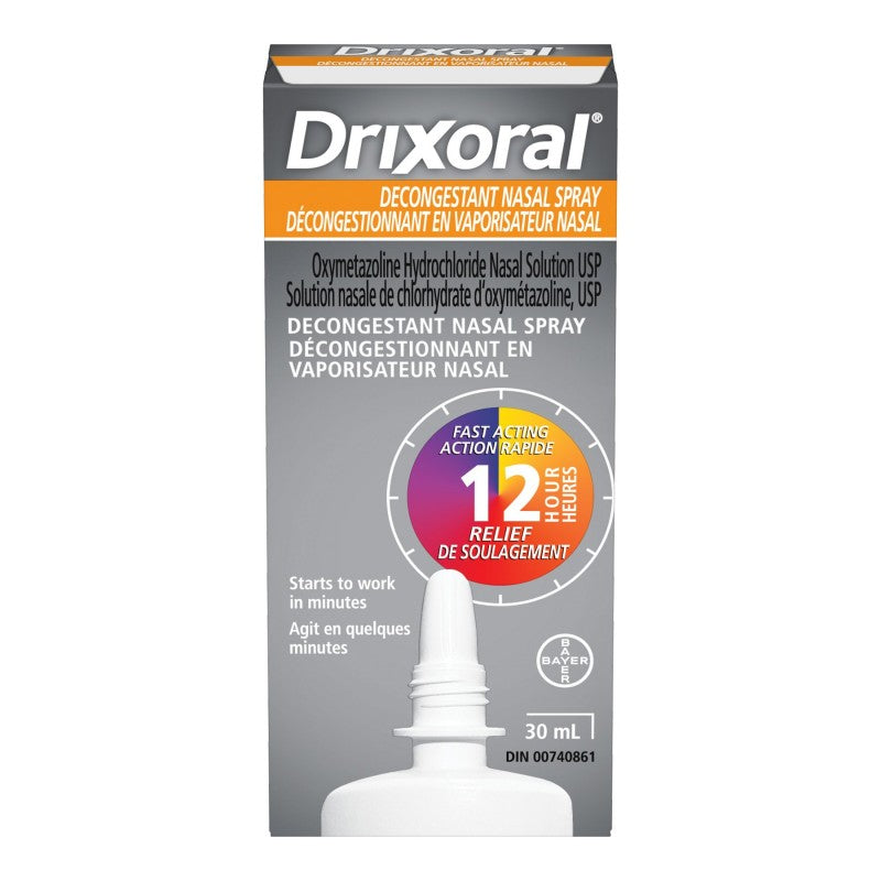 Drixoral Decongestant Nasal Spray 30ml – CanOutlet.com